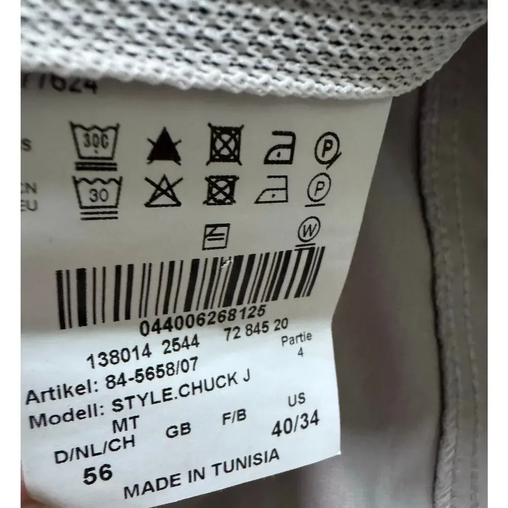brax | Pants | Mens Brax Style Chuck Hi Flex Jersey Light Gray Size 434 ...